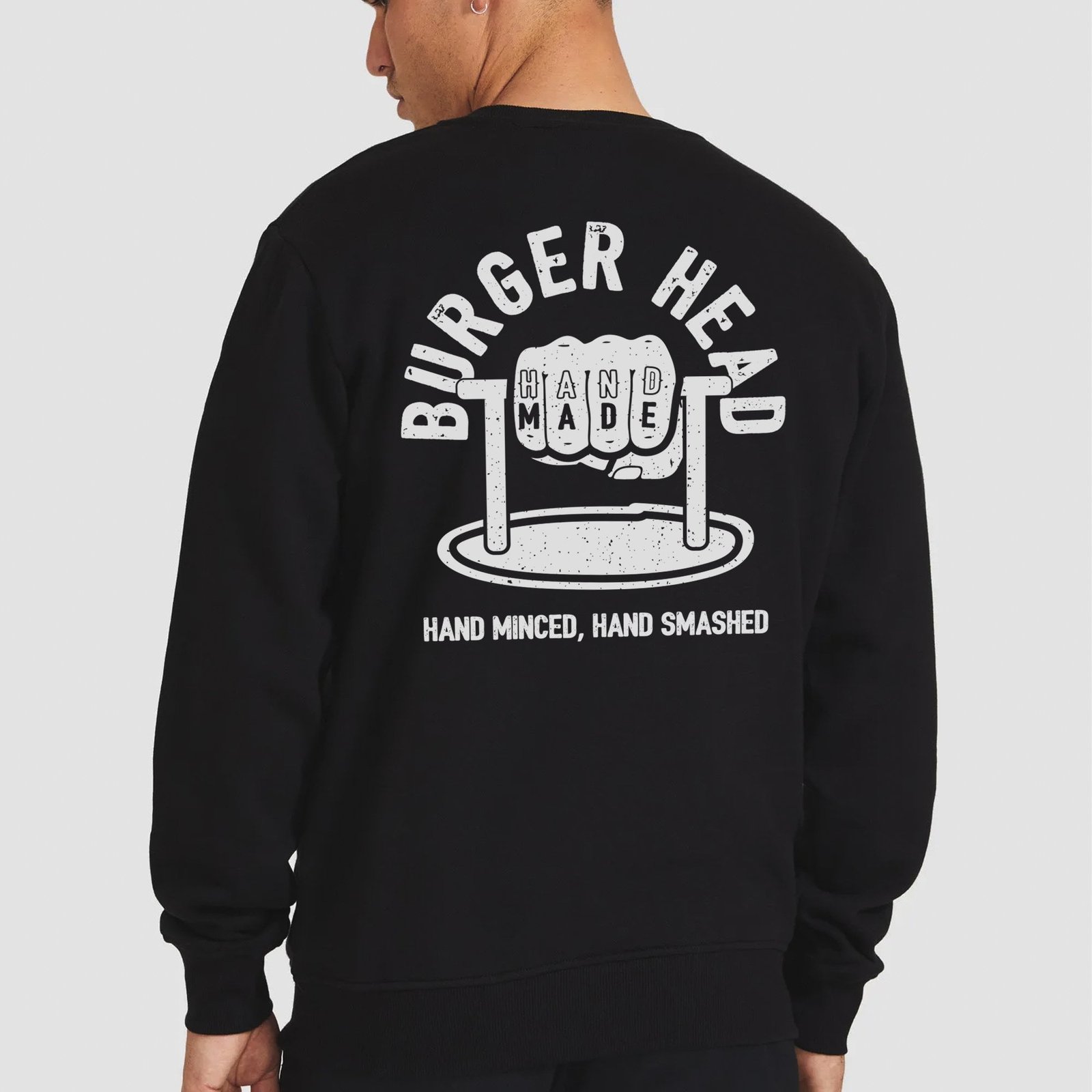 BLACK 2022 CREWNECK – The Burger Head